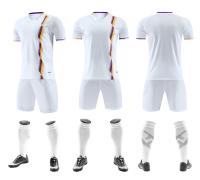 China Short Sleeve Soccer Jerseys Casual Training Sublimation Football Shirts Set for sale