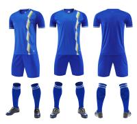 China Short Sleeve Soccer Jerseys Casual Training Sublimation Football Shirts Set for sale