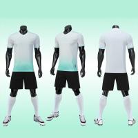China Lightweight Full Football Jersey Set Durable Breathable Soccer Sublimation Jersey for sale