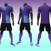 China Quick Dry Plain Soccer Jerseys Lightweight Breathable OEM ODM Football Set Jersey for sale