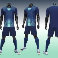 China Optional Color Plain Soccer Jersey Premium Fabric Breathable Football Dress Full Set for sale