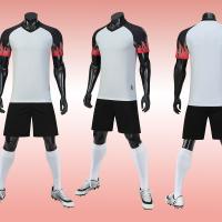China 23/24 Premium Fabric Plain Soccer Jerseys Short Sleeve Football Jersey Full Set for sale
