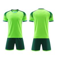 China Casual Training Soccer Jersey Sets Short Sleeve Football Jersey Team Set for sale