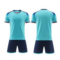 China Casual Training Soccer Jersey Sets Short Sleeve Football Jersey Team Set for sale