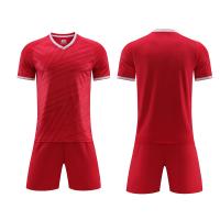China Yellow Blue Red Pink Plain Soccer Jerseys  T Shirt Casual Training Football Jerseys for sale