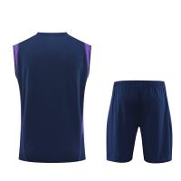 China Blue Soccer Practice Bibs Practice Vests For Soccer Flexible for sale