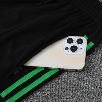 China Black Football Training Vest Moisture Wicking Soccer Player Training Vest for sale