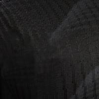 China Twill/Plain Pattern Retro Soccer Jersey Black Thailand Quality Football Shirts for sale