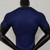 China OEM Soccer Jersey Football Shirt Blank Blue And Red Soccer Training Uniform for sale