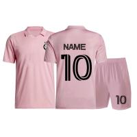 China Pink Thai Quality Football Shirts Soccer Jersey Customized Logo Printing OEM/ODM for sale