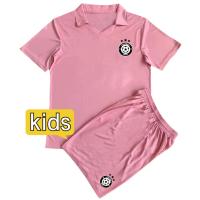 China Pink Thai Quality Football Shirts Soccer Jersey Customized Logo Printing OEM/ODM for sale