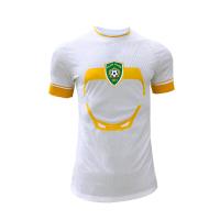China 100% Polyester Football Jerseys Durable Permeable With Jacquard Dot Stripe Pattern for sale