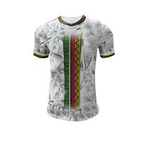 China Breathable Soccer Team Jersey Lightweight Fabric Dynamic Design for sale