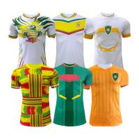 China Custom Designs Soccer Team Jersey Breathable Comfortable 120-160gsm Fabric Weight for sale