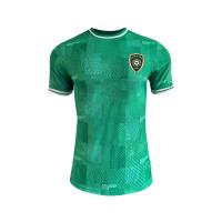 China Dynamic Quick Dry Soccer Team Jersey Breathable Fabric Orange / Black Color for sale