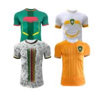 China comfortable Africa Cup Jersey breathable fabric Gambia national team jersey for sale