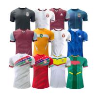China OEM ODM Africa Cup Jersey Customized size S M L XL 2XL 100% Polyester farbic for sale