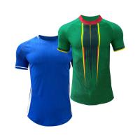 China 23-24 Mali Polyester Fiber Football Team Jersey Long Lasting Blue / Red / Green Jersey for sale