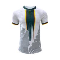 China 2023/24 Mali Football Jerseys Quick Dry 100% Polyester Material White Green Red Color for sale