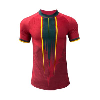 China 2023/24 Mali Football Jerseys Quick Dry 100% Polyester Material White Green Red Color for sale