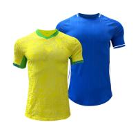 China Mali & Ivory Coast Fan Edition Jerseys Permeable Quick Dry White Green Blue Color for sale