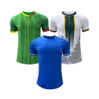 China Mali & Ivory Coast Fan Edition Jerseys Permeable Quick Dry White Green Blue Color for sale