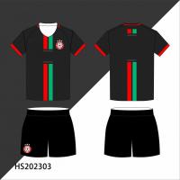 China personalized shirt and shorts set for school team/company worker/soccer club flexible fabric for sale