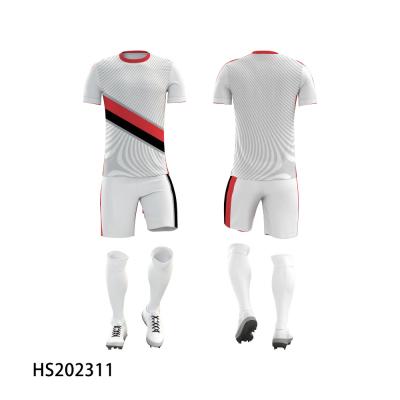 China Customize Your Style: Red & White Jerseys Tailored Just For You! for sale