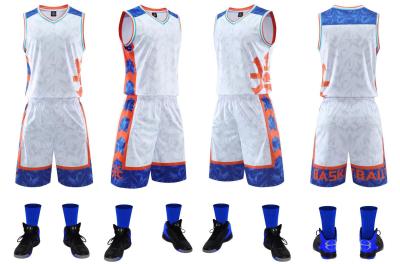 China Custom Basketball Jersey Uniform Any Team Name Number Logo Personalized Basketball Shirts for Men Women Youth for sale