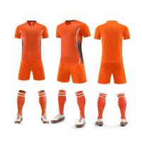 China Craft Your Team's Identity Custom Football Kits with Polyester Fabric Weight 155GSM for sale