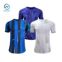 China Purple/White/Green Soccer Team Short Sleeve Jersey Set for Adult Kids in Many Size for sale