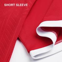 China Adult Size Football Jersey Vibrant Colors 100% Polyester Ideal for Matches and Training for sale