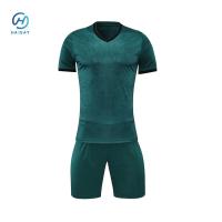China Adult Children's Sizes Customized Football Team Jerseys with Back Name Placement for sale