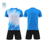 China Elite Performance Soccer Uniforms M Bold Graphics 100% Polyester Fabric for Maximum Comfort Agility for sale