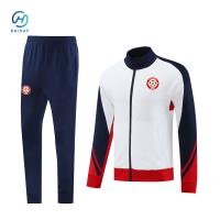 China Lightweight Moisture-Wicking Football Jerseys with Team Logo and 145gsm Fabric Weight for sale