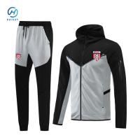 China Winter Men Running Sports Clothing Football Kit with Automated Cutting Technology for sale