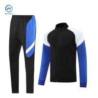China Winter Men Running Sports Clothing Football Kit with Automated Cutting Technology for sale