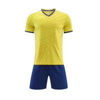 China Dynamic Soccer Kits S Moisture-Wicking Bold Stripes for Unmatched Comfort Performance for sale