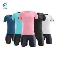 China Personalized Full Football Uniform Sets Unleash Your Team's Spirit with 140gsm Fabric for sale