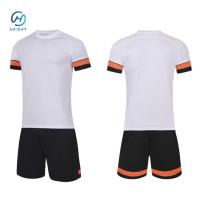 China XL Adult Size 100% Polyester Fabric Material Football Jersey for sale
