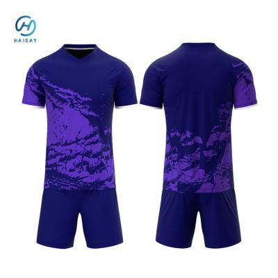 China Lightweight Breathable Athletic Design Football Jersey Custom Color Customizable Player Name for Boosted Performance for sale