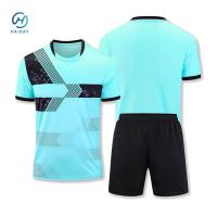 China Breathable Moisture-Wicking Football Jersey for Adult Size L Lightweight 100% Polyester Fabric Team Pride for sale