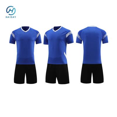 China High Tech Fabrics Custom Football Jerseys Moisture Wicking Lightweight And Breathable Textiles for sale