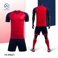 China Sublimation Football Jersey Set Fashion Training for Kids Team Custom Team Number for sale