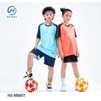 China Custom Soccer Jerseys with Name & Number Moisture-Wicking Durable Sleek Design 150gsm Fabric Weight for sale