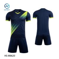 China Adult Size M Personalized Soccer Jersey Customized Football Shirt with Name Number Lightweight Moisture-Wicking Fabric for sale