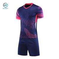 China Personalized Logo Men Football Uniforms Kids Adult Sublimation Soccer Jerseys Suit Sports Training Wear for sale