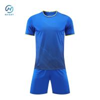 China Custom Adult And Youth Soccer Shirts Sublimated Green And Hooped Soccer Football Shirt Maker Soccer Jersey for sale