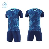 China Plain Football Training Kit - No Logo Jersey & Shorts Set for Men & Women | Breathable Moisture-Wicking Soccer Uniform for sale