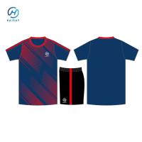 China Professional Matches Custom Design Adult Football Kit with Durable Polyester and Customizable Player Name from Source for sale